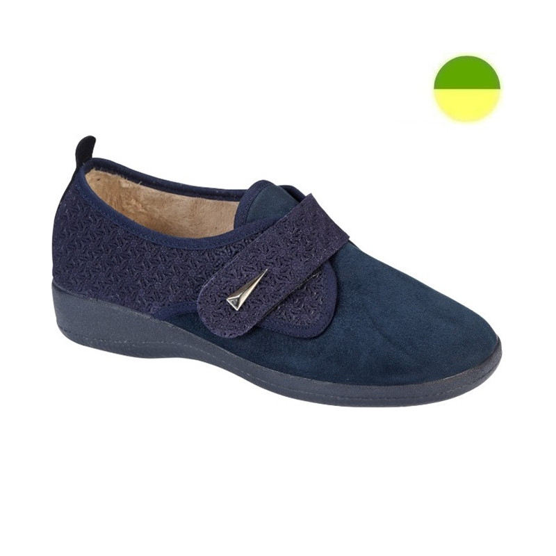 Chausson Marine/Effet Perforé Femme CHUT BR 3390 B - BRUMAN - A2M Santé ...